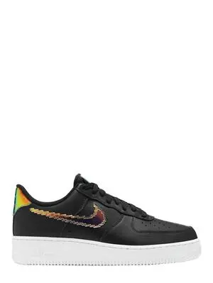 Nike Air Force 1 '07 Lv8 Iridescent Pixel Swoosh - Black