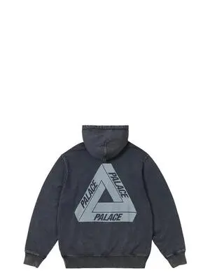 PALACE Washed Out Triferg Hood - Navy Blue