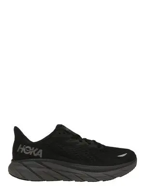 Hoka One One Clifton 8in Athletic Sneakers - Black