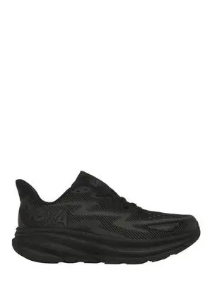 Hoka One One Clifton Athletic Sneakers - Black