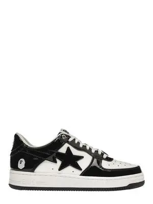 BAPE A Bathing Ape Bape Sta Lowin Sneakers Black/white