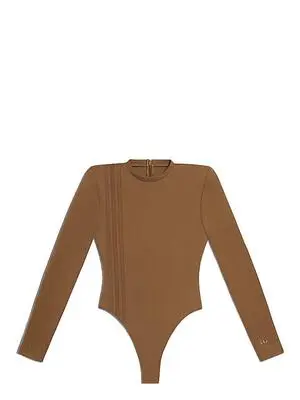 Adidas Ivy Park 3-stripes Bodysuit - Wild Brown