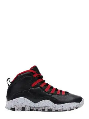 JORDAN 10 Retro Psny Sneakers - Black/gym Red/wolf Grey