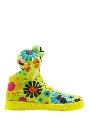 Adidas Js Bear Flower Power High-top Sneakers - Multicolor