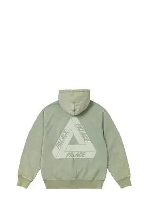 PALACE Washed Out Triferg Hood - Green
