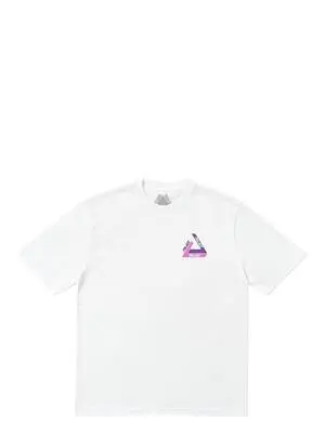 PALACE Trishadow T-shirt White/purple