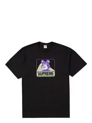 Supreme Bear Tee Shirt - Black