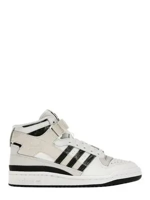 Adidas Forum Mid Sneakers - Cloud White/off White/core Black