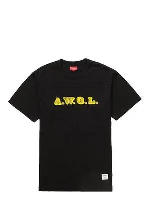 Supreme Supreme AWOL Football Top Black