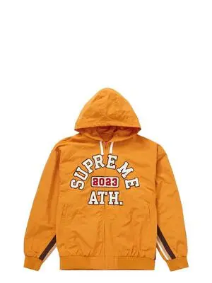 Supreme Appliqué Hooded Track Jacket - Orange