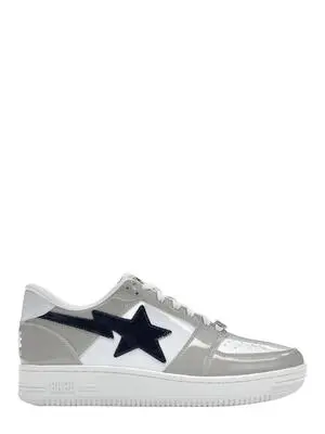 BAPE A Bathing Ape Bape Sta Low Sneakers White/grey/navy Blue