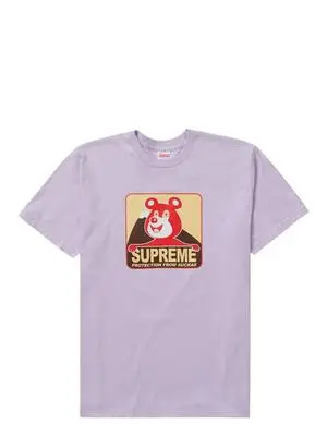 Supreme Bear Tee Shirt - Light Purple