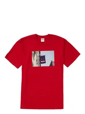 Supreme Banner Tee Shirt - Red