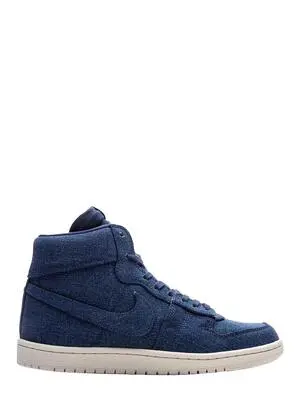 JORDAN Air Ship Pe Sp Denim Sneakers - Mystic Navy Blue/bold Berry/sail