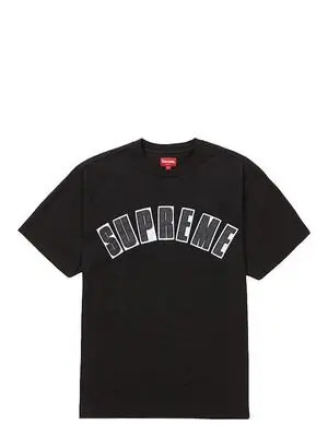 Supreme Arc Applique Short Sleeve Short Sleeve Top Black