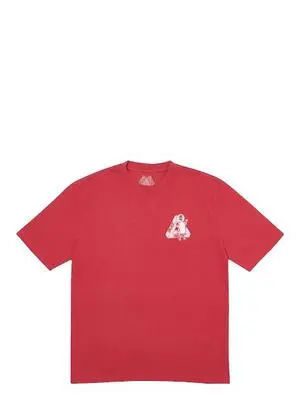 PALACE U Figure T-shirt Dark Red