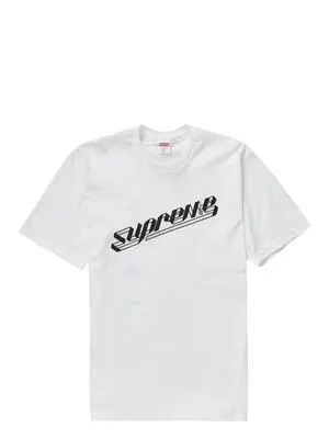 Supreme Banner Tee Shirt (fw23) White
