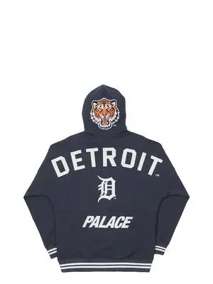 PALACE X Detroit Tigers New Era Drop Shoulder Hood - Navy