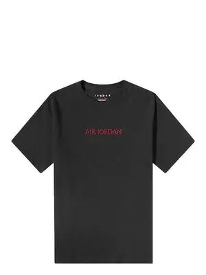 Nike Air Jordan Tee Shirt - Black/gym Red
