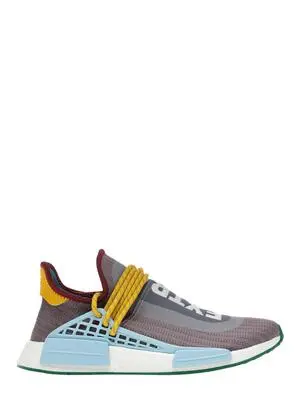 Adidas Nmd Hu Pharrell Extra Eye Sneakers - Grey/burgundy/green