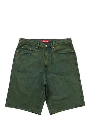 Supreme Baggy Denim Short - Green