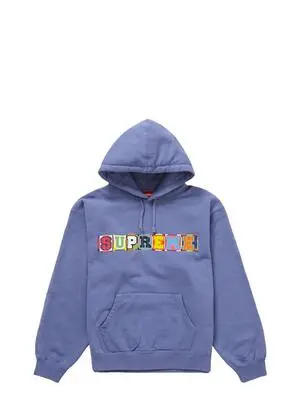 Supreme Beaded Hooded Sweatshirt - Light Purple