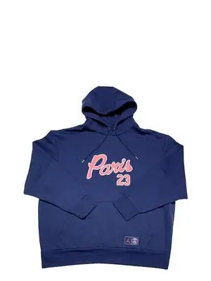 Nike Air Jordan Paris Saintgermain Pullover Hoodie - Midnight Navy Blue