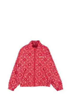 Supreme Bandana Track Jacket - Red