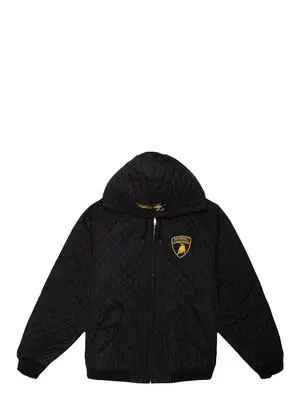 Supreme Automobili Lamborghini Hooded Work Jacket - Black