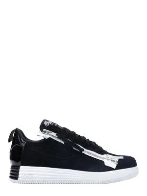Nike Lunar Force 1 Low Acronym Sneakers - Black/white