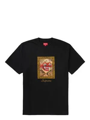 Supreme Barong Patch Short Sleeve Top Black
