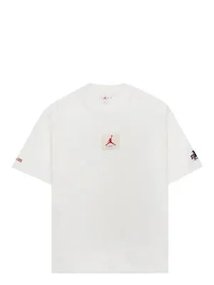 Nike Air Jordan X Two 18 Detroit 218 Tee Shirt - Sail