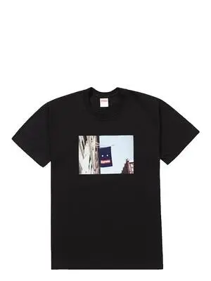 Supreme Banner Tee Shirt - Black