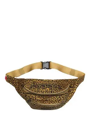 Supreme Barbour Print Waist Bag - Leopard