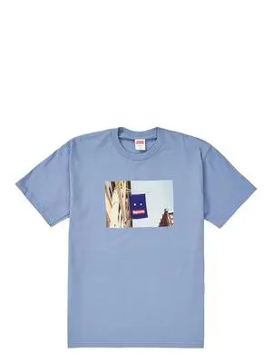Supreme Banner Tee Shirt - Slate