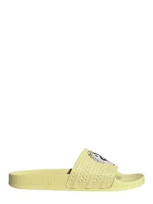 Adidas Adilette Slides Palace Palaste Light - Yellow/weiss