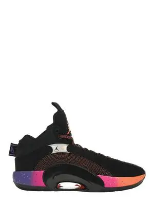 JORDAN Xxxv Sunset Sneakers - Black/total Orange/hyper Grape