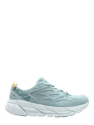 Hoka One One Clifton L Suede Sneakers - Cloud Blue/ice Flow