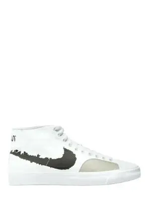 Nike Sb Blazer Court Mid Prmin Sneakers - White/black