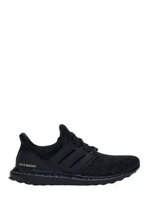 Adidas Ultra Boost 4.0 Triple Black Gold Sneakers - Core Black/gold Metallic