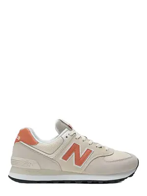 NEW BALANCE 574 Sneakers Calm Taupe/orange/white