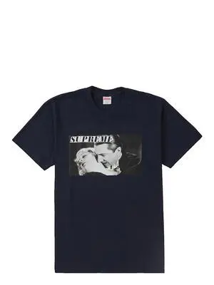 Supreme Bela Lugosi Tee Shirt Navy Blue