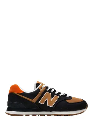 NEW BALANCE 574 Denim Workwear - Black/faded Workwear/orange