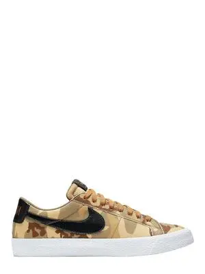 Nike Blazer Low Canvas Desert Camo - Parachute Beige/black/ale Brown