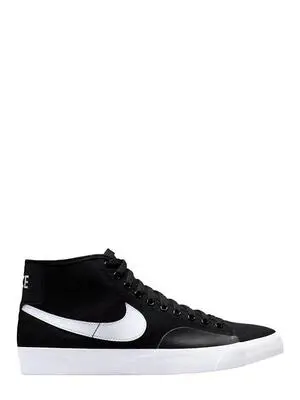 Nike Sb Blazer Court Mid - Black/white