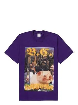 Supreme Bernadette Corporation Money Tee Shirt Purple