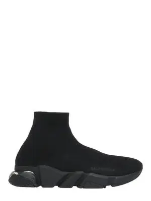 Balenciaga Speed Clear Sole Sneakers - Black