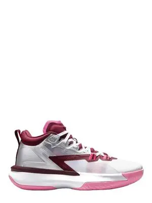 JORDAN Zion 1 Pf Marion Sneakers - White/metallic Silver/hyper Pink