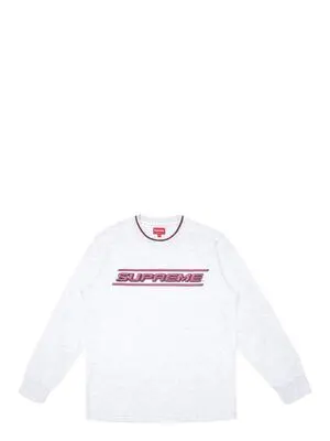 Supreme Bevel Long Sleeve Top - Ash Grey