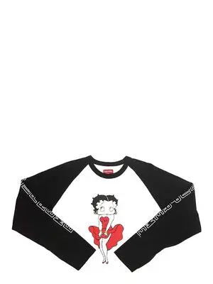 Supreme Betty Boop Raglan Shirt - Black